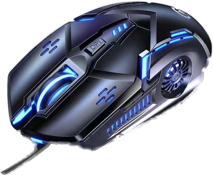 CHONCHOW Gaming Mouse - Wired, 6 Buttons, 4 Adjustable DPI Up to 3200